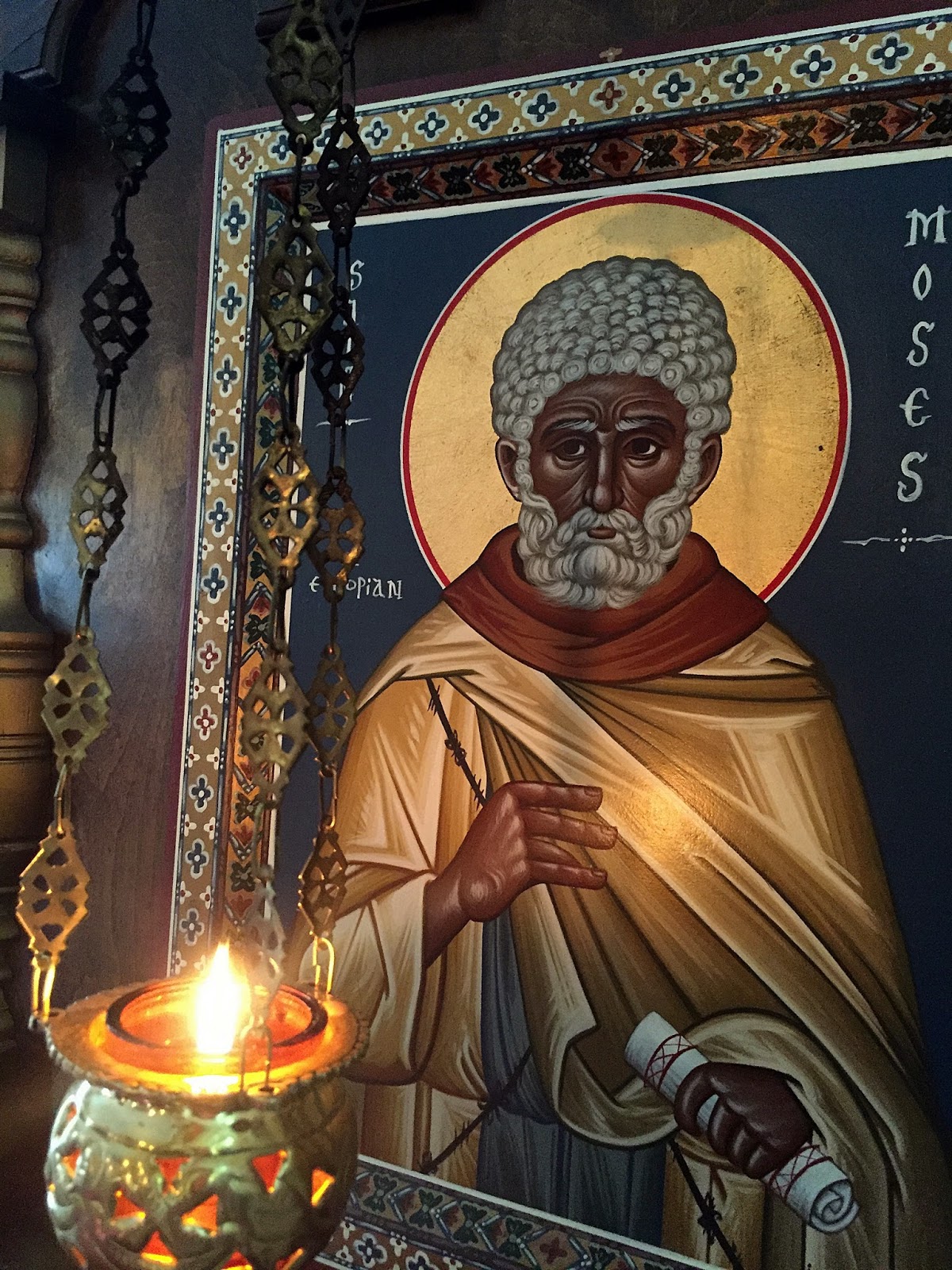 Catholic Saint Moses The Black