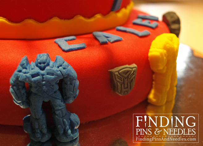 Exploding Transformers Cake