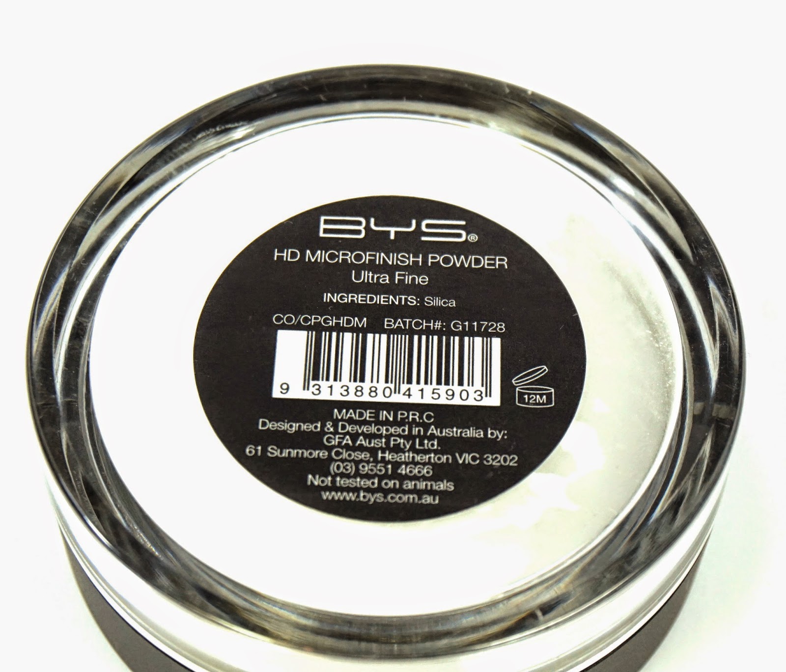 BYS HD Microfinish Powder Review