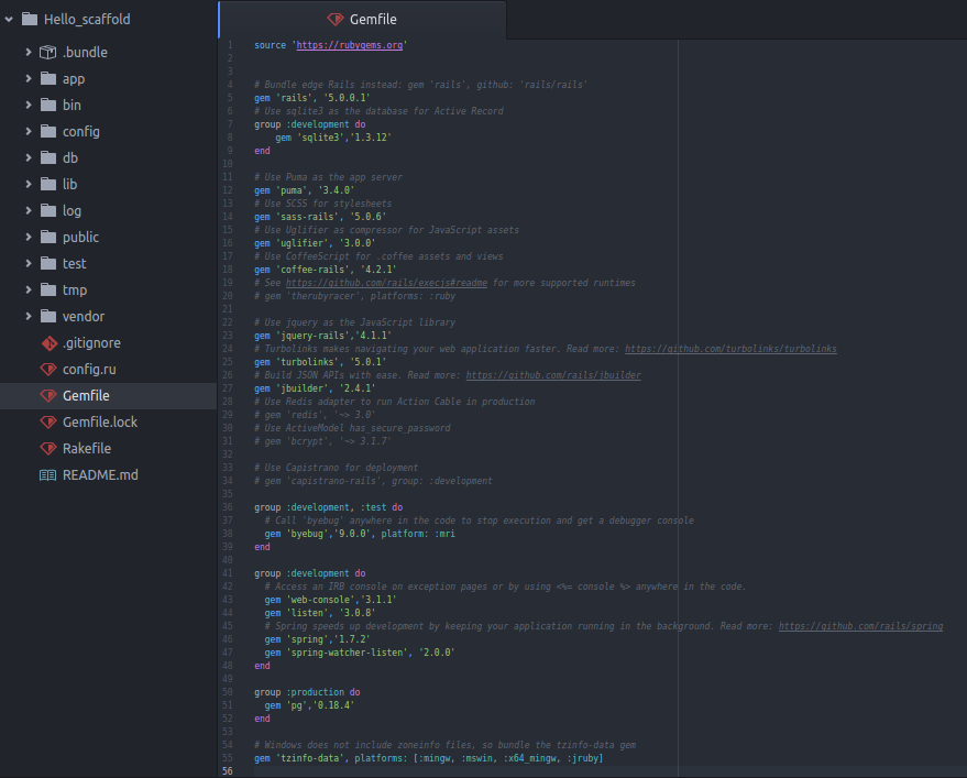 Hari 3 : Membuat model dengan Scaffold Generator ~ Noob Scratch