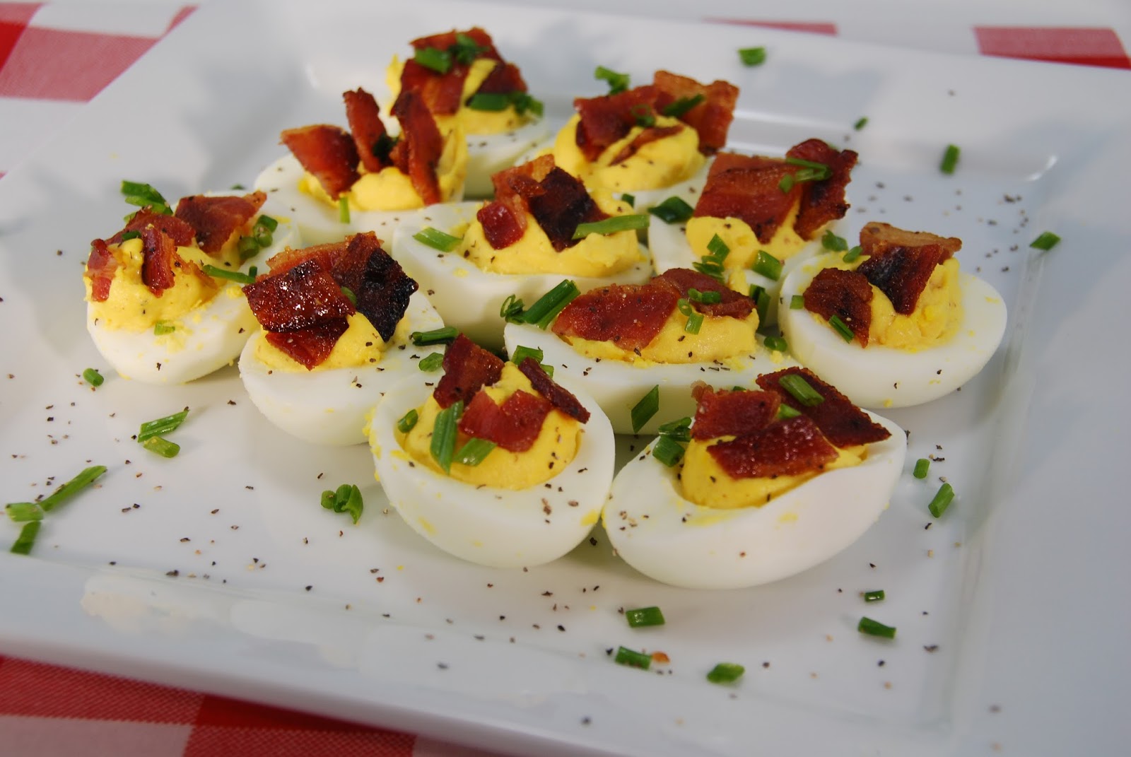 Paleo Rebel: Bourbon-Bacon Deviled Eggs