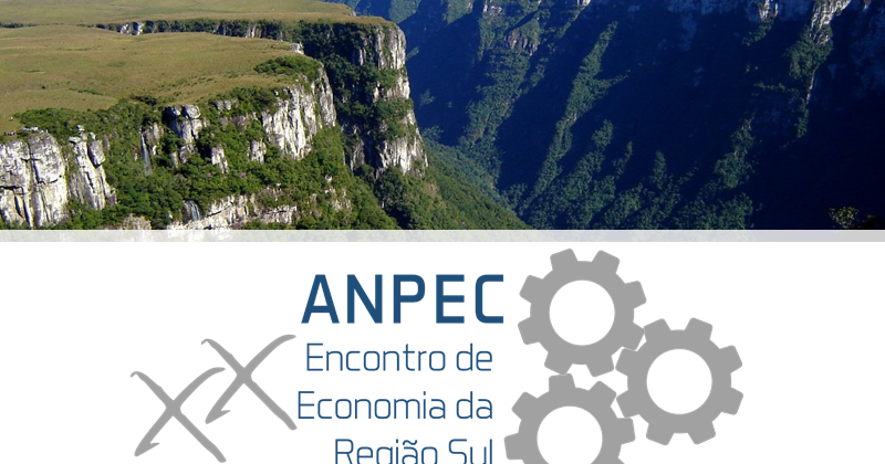 Conjuntura e Economia: ANPEC SUL 2017