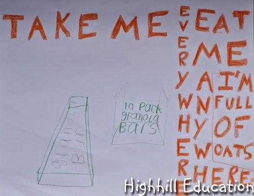 Highhill Homeschool: Writing Prompt - If My Food Could Talk