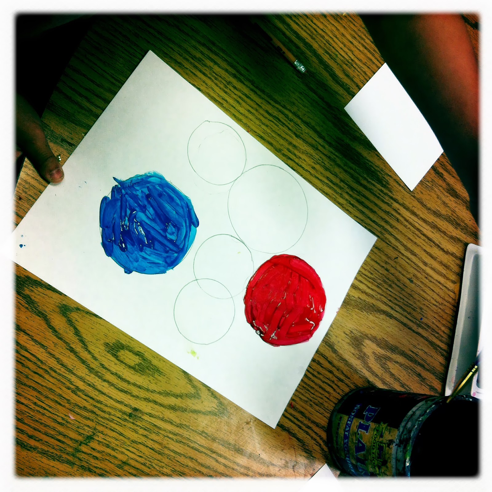 ChumleyScobey Art Room: Color Mixing with 3rd Grade