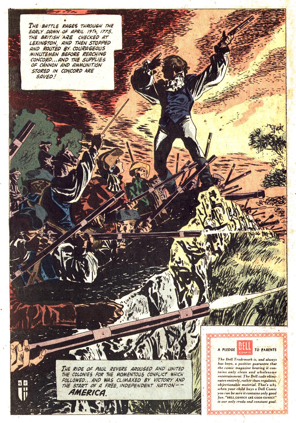 The ALEX TOTH archives: TOTH - FOUR COLOR COMICS 0822-Paul Revere's ...