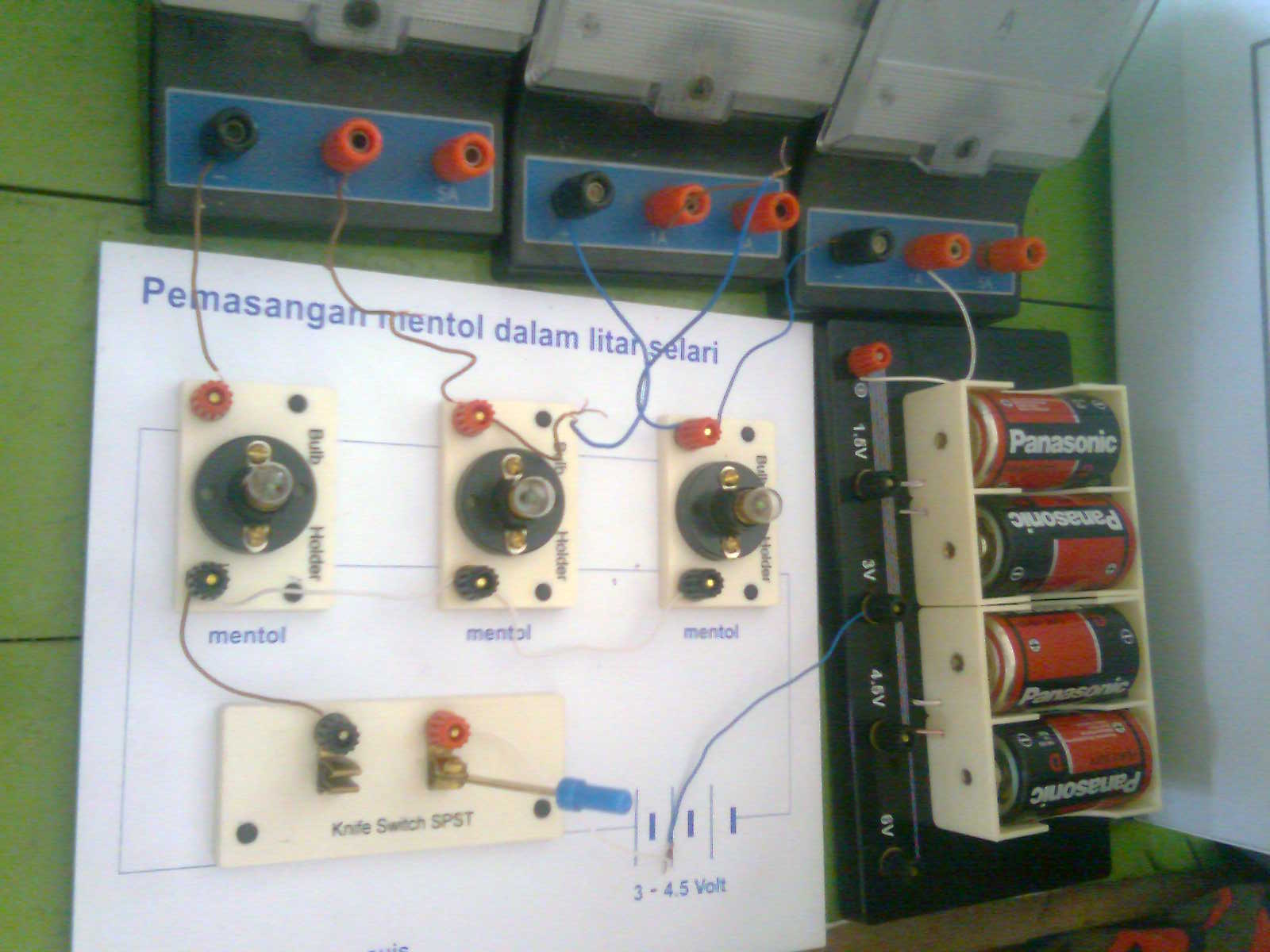 MESULL BAHAMAN: MEMASANG LITAR ELEKTRIK