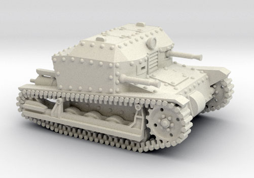 Shouting Into The Void: Tančík vz. 33 tankette (15mm)