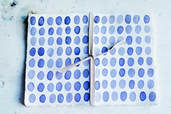 Bookbinding DIY: Ribbon Bound Pages