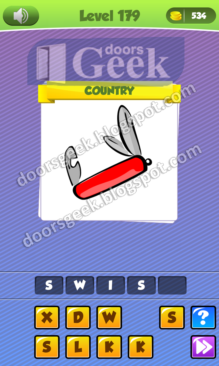 Icomania – Guess the Icon Level 179 ~ Doors Geek