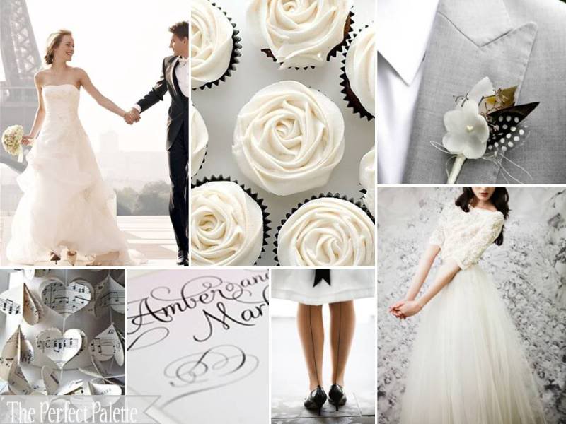 Jue Space: Wordless Wednesday : Color Combination for Wedding