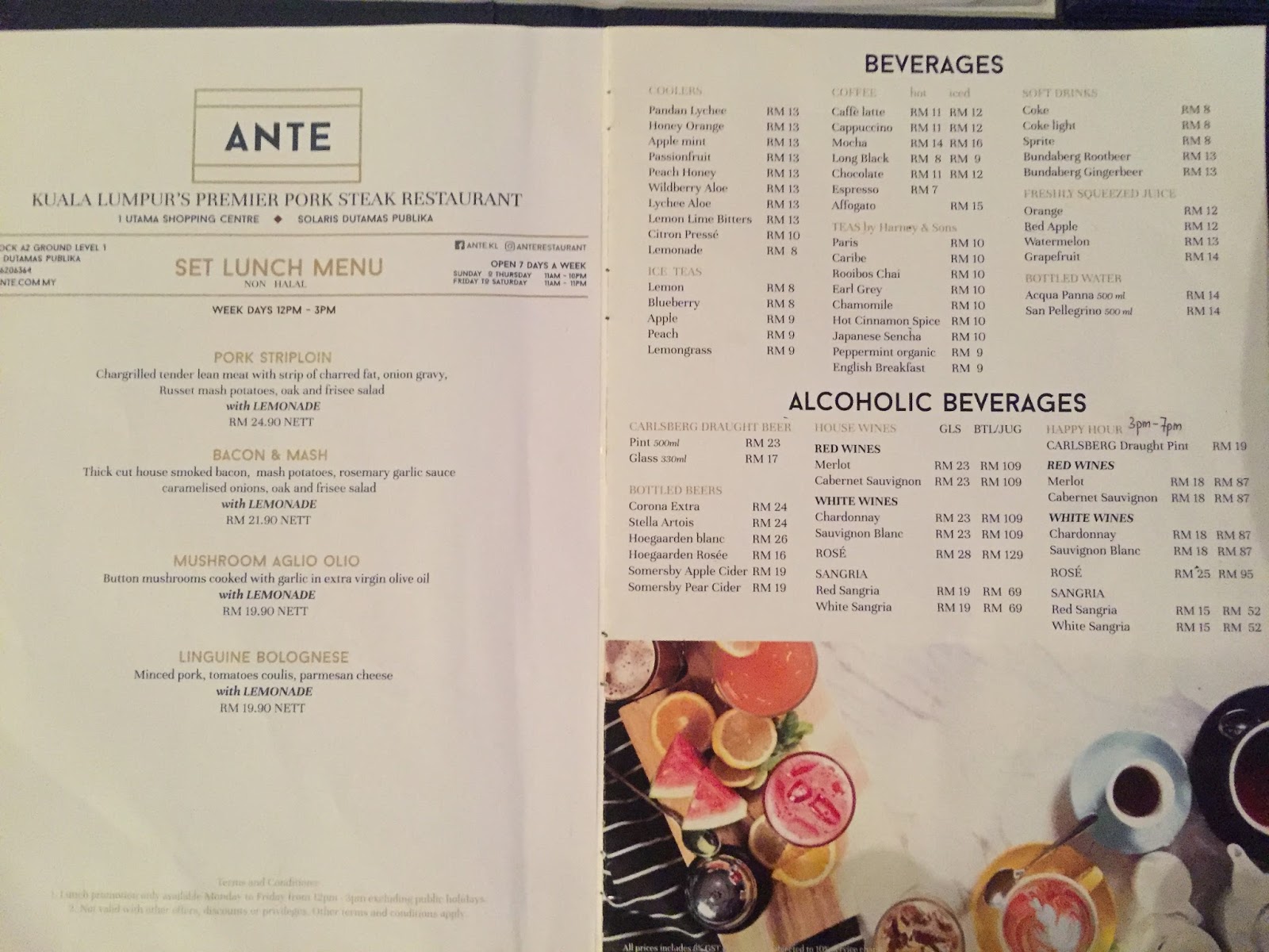 Moments of Life: Ante Kitchen & Bar @ Publika