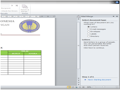 Selamat Datang: Contoh cara membuat Kartu Hasil Studi (KHS) menggunakan ...