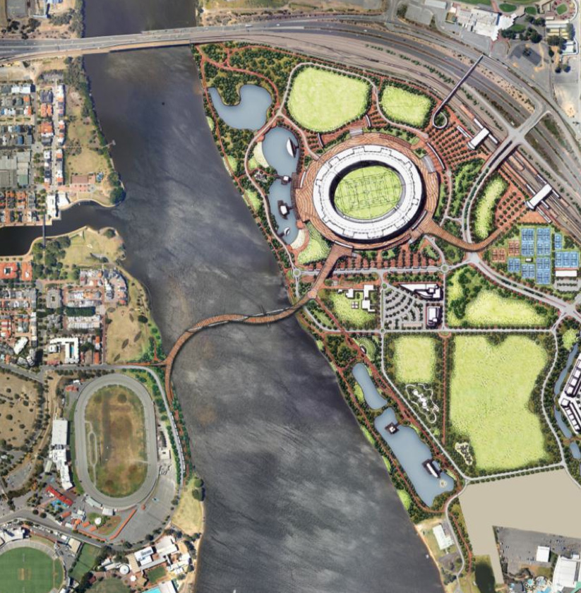 Bicycle Perth: Perth Stadium