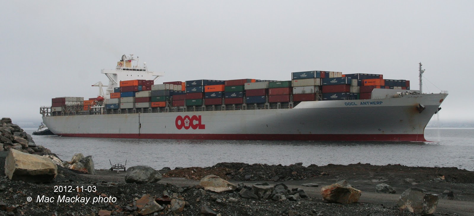 Shipfax: Busan Express - new to Halifax