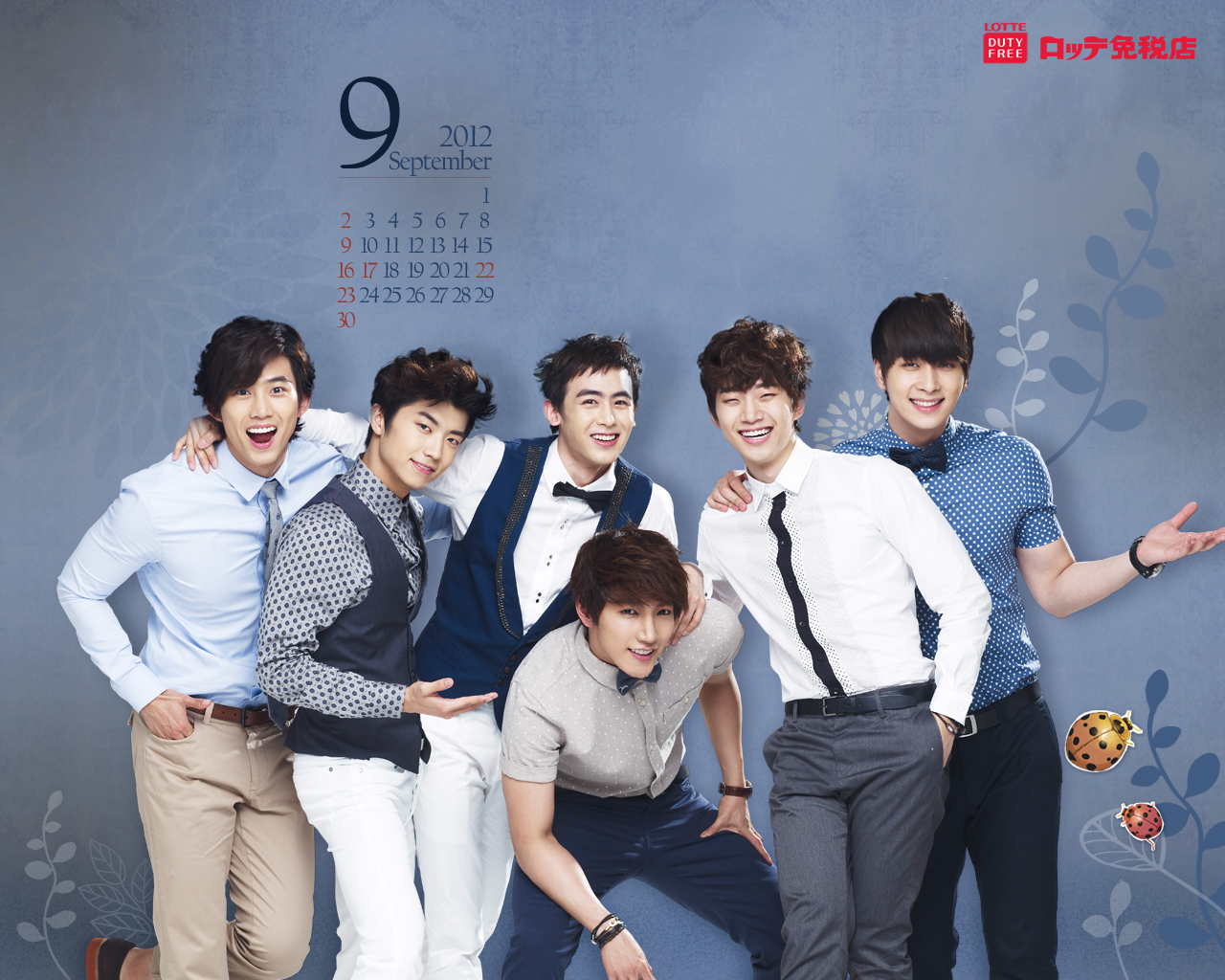 Everything About 2PM: [Poster] 2PM Lotte Duty Free Wallpaper [Calendar ...