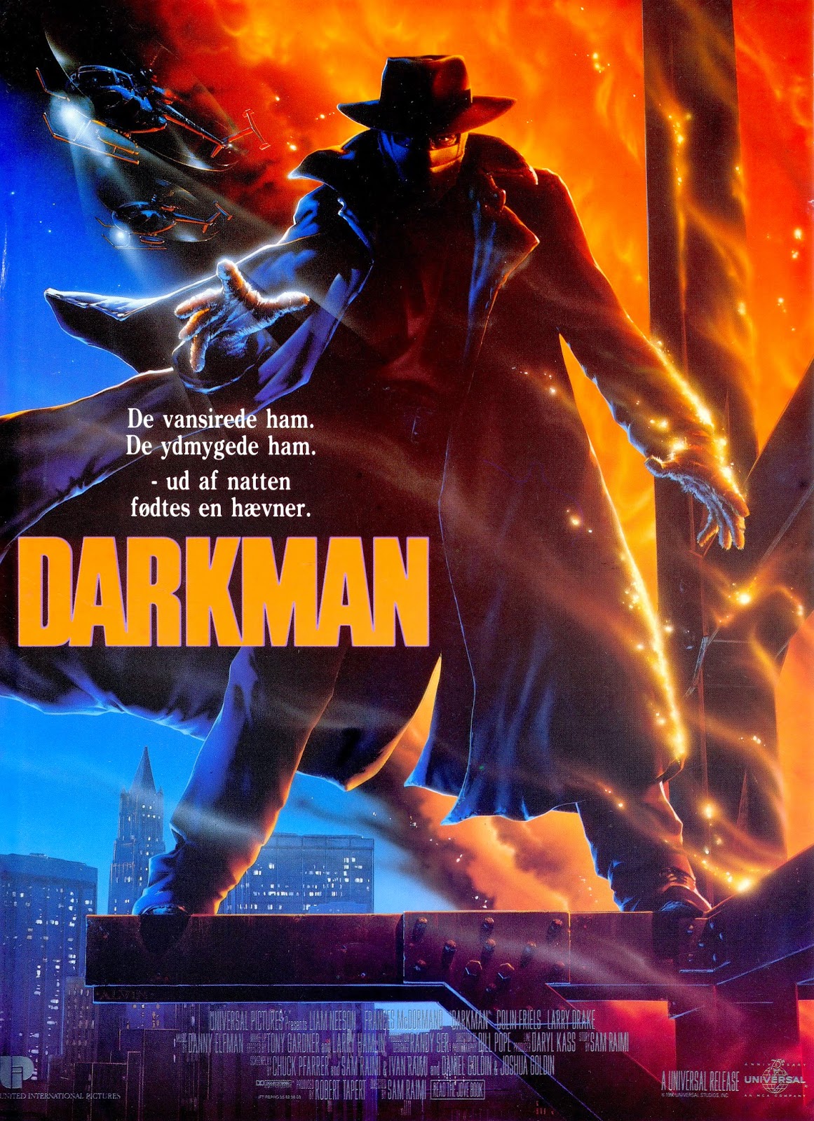 El señor de los bloguiños: Darkman (1990) de Sam Raimi