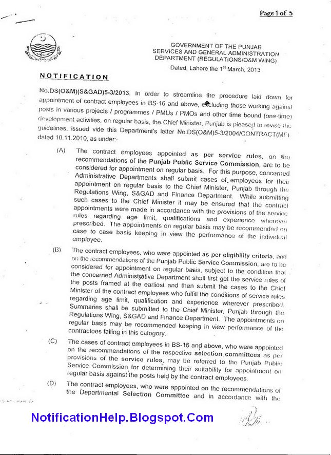 Download Government Notifications and Job or Service Information ...