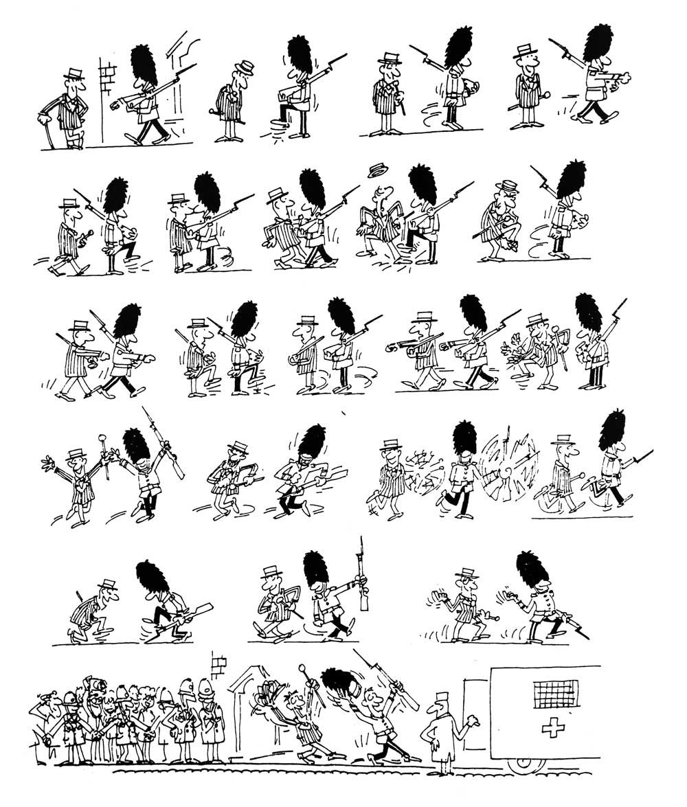 ECC Cartoonbooks Club: Le Petit Monde de Pat Mallet / Wie das Leben so ...