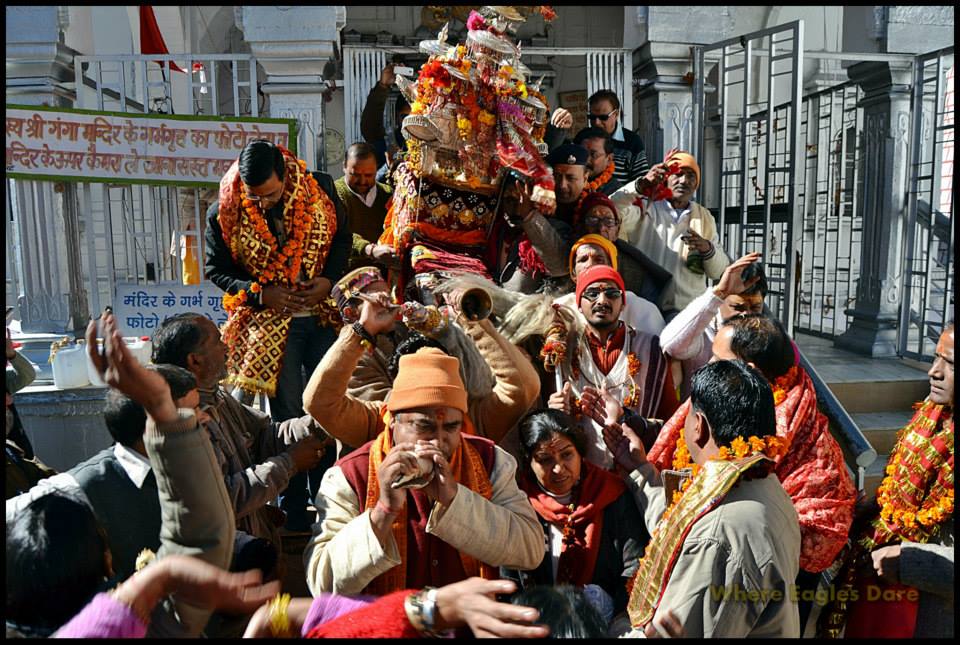 Life and Beyond: Idols worshiped at Gangotri and Gangotri during winters