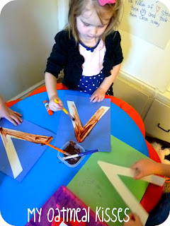 My Oatmeal Kisses: V is for Volcanoes