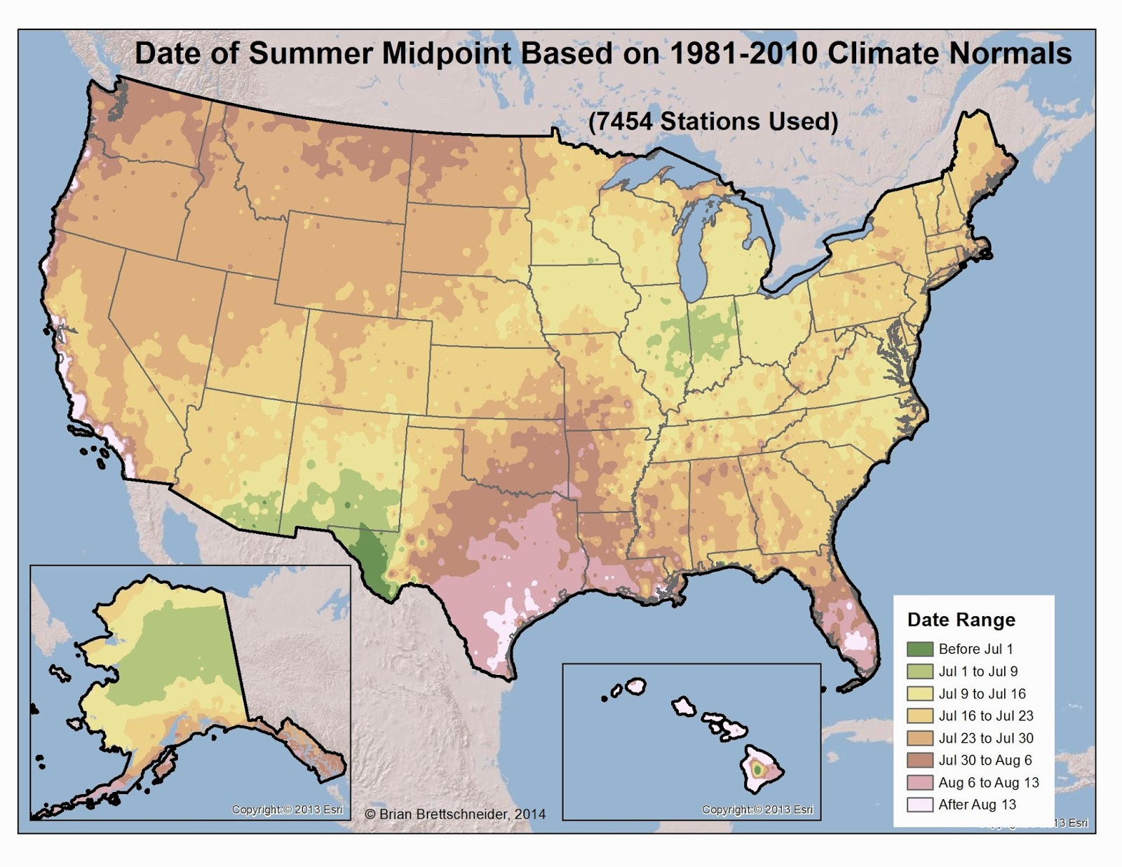 Brian B.'s Climate Blog: Seasonal Midpoints
