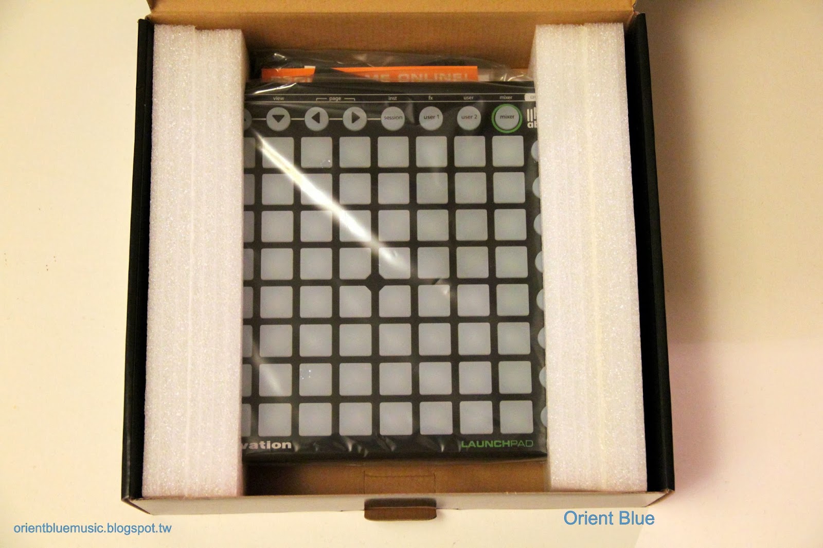 Orient Blue Music: Novation LaunchPad Unboxing & Comparison with the ...