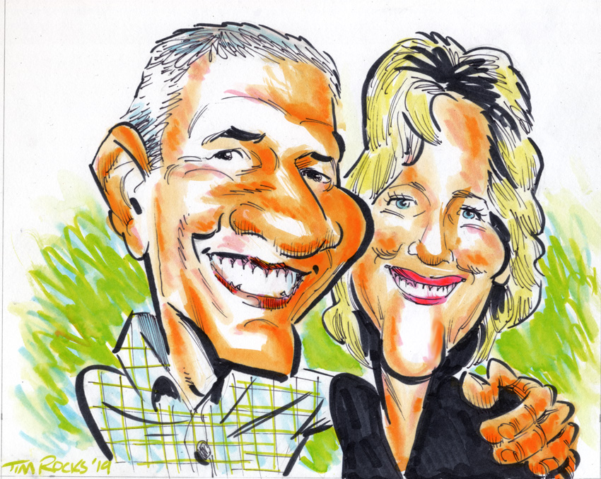 TimRocksArt.com: Some color caricatures in different styles