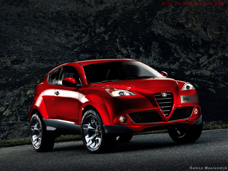 le projet du nouveau 4x4 Alfa Romeo