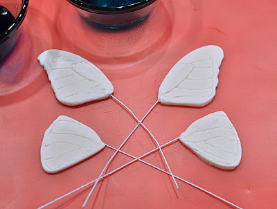 The Bake More: Blue Morpho Butterfly in Gum Paste