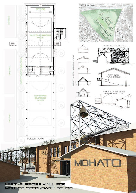 Daniel de Koning University Portfolio: Multi-Purpose Hall for Mohato ...