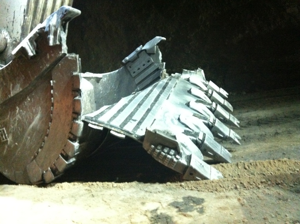 Mining Mayhem: Bucket Damage