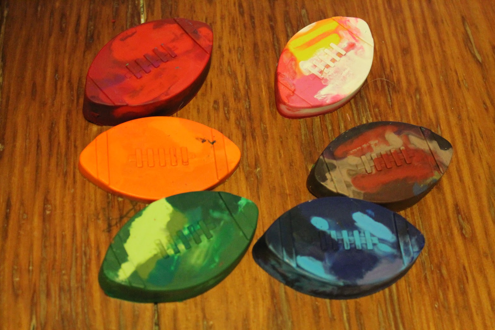 Emily's: Making Football Crayons