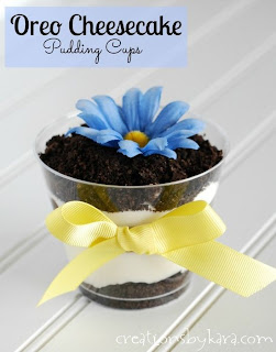 great pics: Oreo Cheesecake Pudding Cups. So easy, but so delicious! No ...