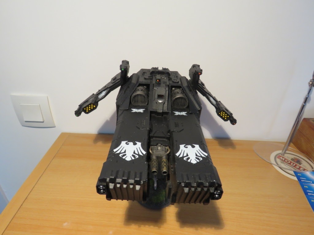 Rock The Fig: 40K - Raven Guard - Caestus assault ram