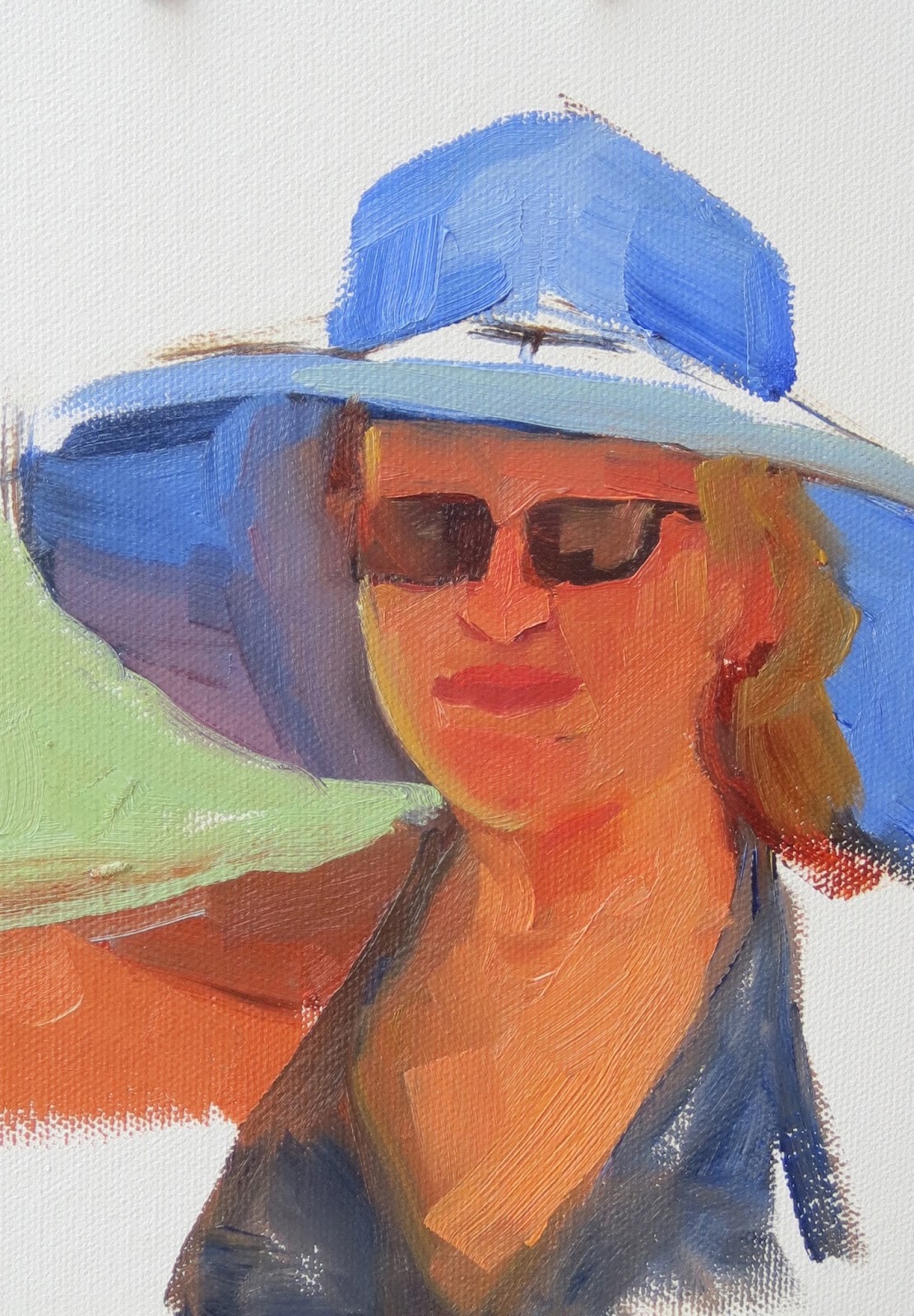 Nancy Colella: Simply Painting: Quick Figure Studies outside