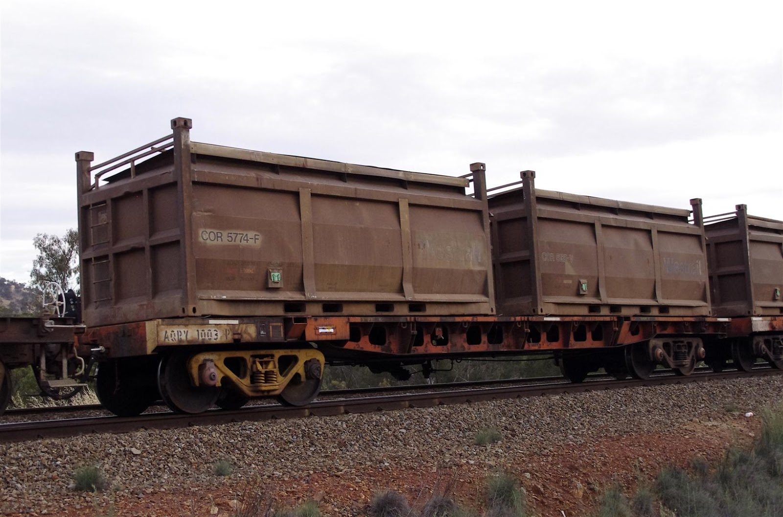 Rollingstock News: WA Container Wagons