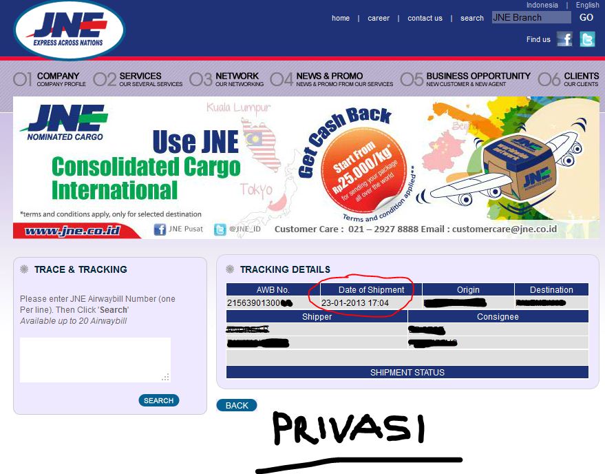 Bukti Pengiriman ~ Jual Film Bokep