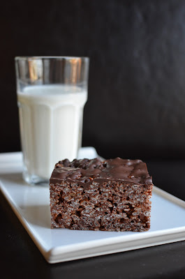 Playing with Flour: Chocolate rice crispy treats