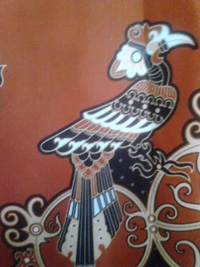 Batik Motif Dayak Khas Kalimantan, : Batik khas Kalimantan