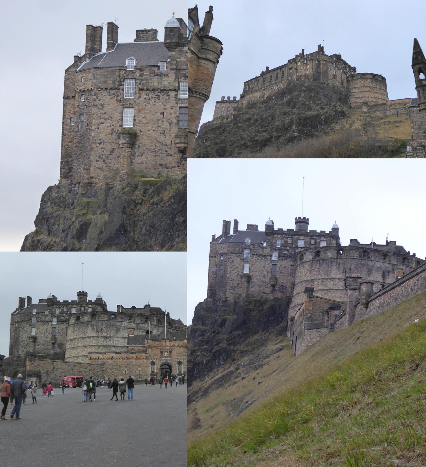 Julia Garner : Edinburgh Castle
