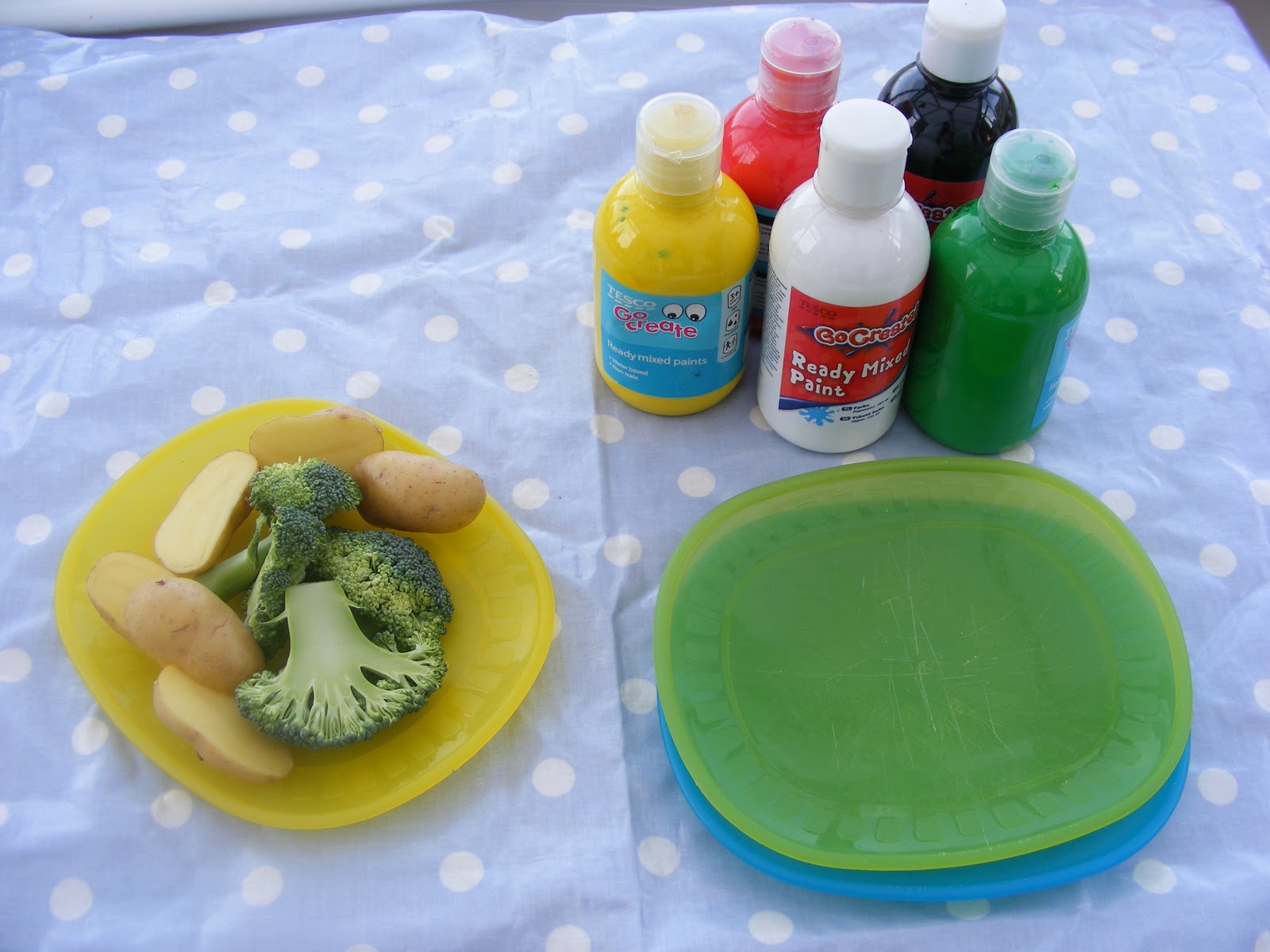 Adventures @ Play: Vegetable printing