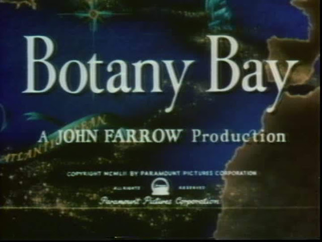 model ships in the cinema: Botany Bay 1953