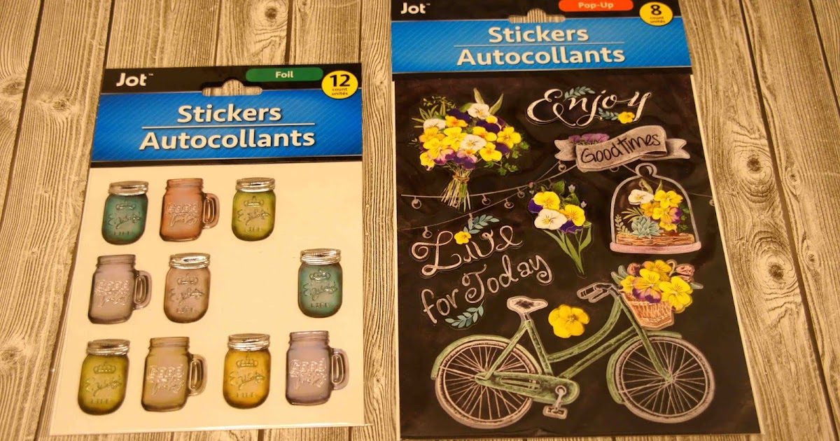 Cards from Dollar Tree Stickers | Sophia's Sundries