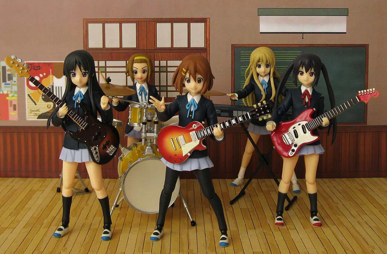 world of klaymore: figma Azusa Nakano aka Azunyan