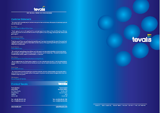 BENBOW CREATIVE: Tevalis Epos Brochure