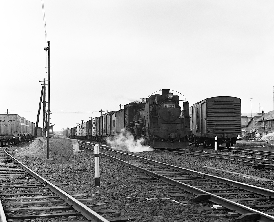 SL現役の頃、そしてその後: 根室本線の C58 1974.3.2