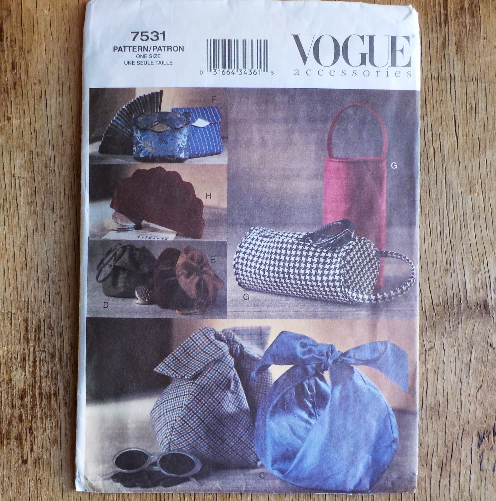 OnePerfectDay: Vintage Bag Patterns - Part 1