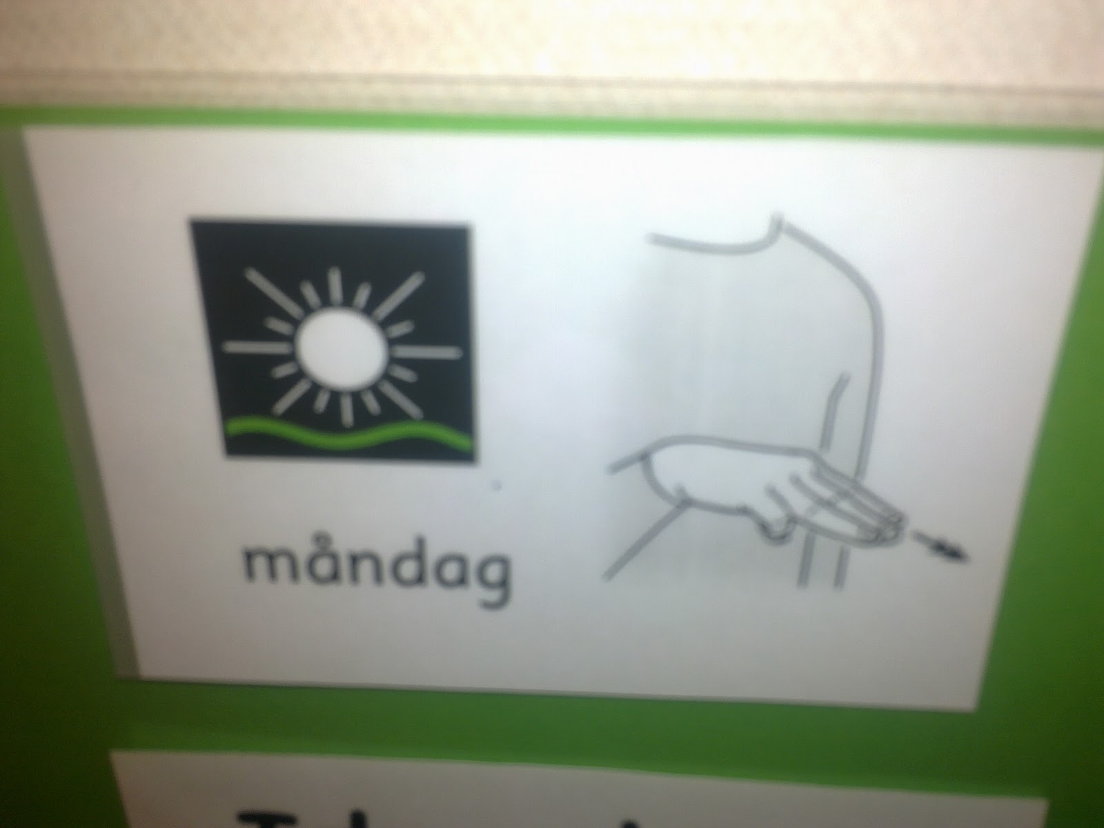 Presseskolans Optimisten: Veckoschema, månaderna och veckodagarna med ...