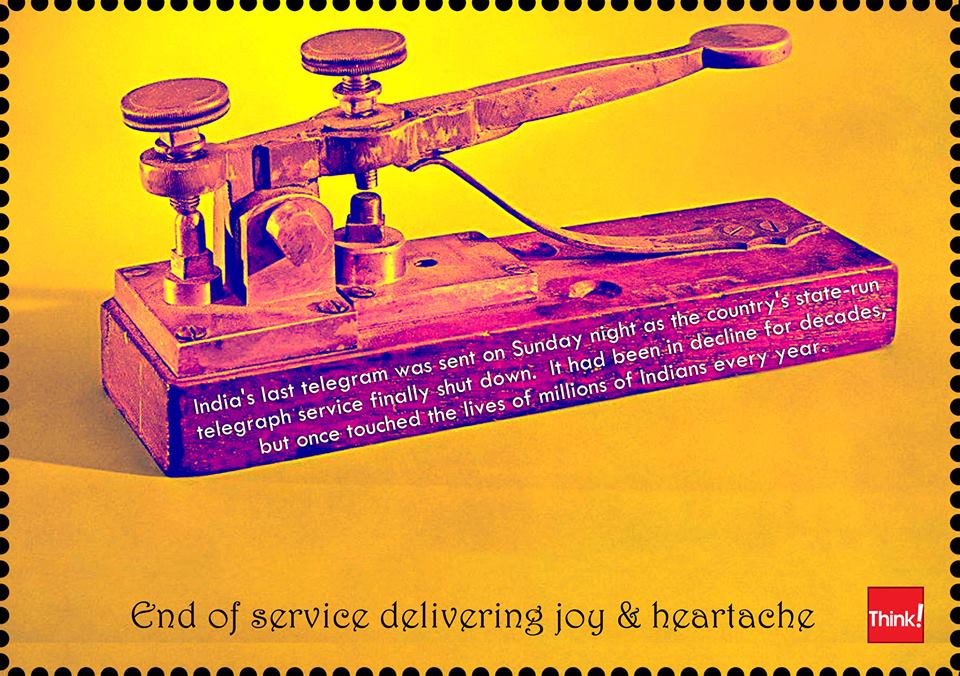 Think Tank: Telegraph no more...