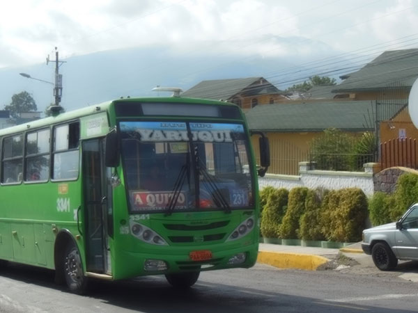Joe's Excellent Adventure - Ecuador: The “Green Bus” Routes Through Cumbayá